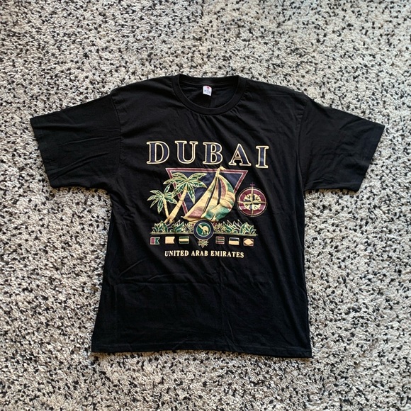 AST | Shirts | Dubai United Arab Emirates Textured Graphic Tee Shirt ...